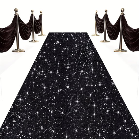 1pc 4x20FT Carpet Runner For Party Wedding Aisle Runners Sequin Aisle ...