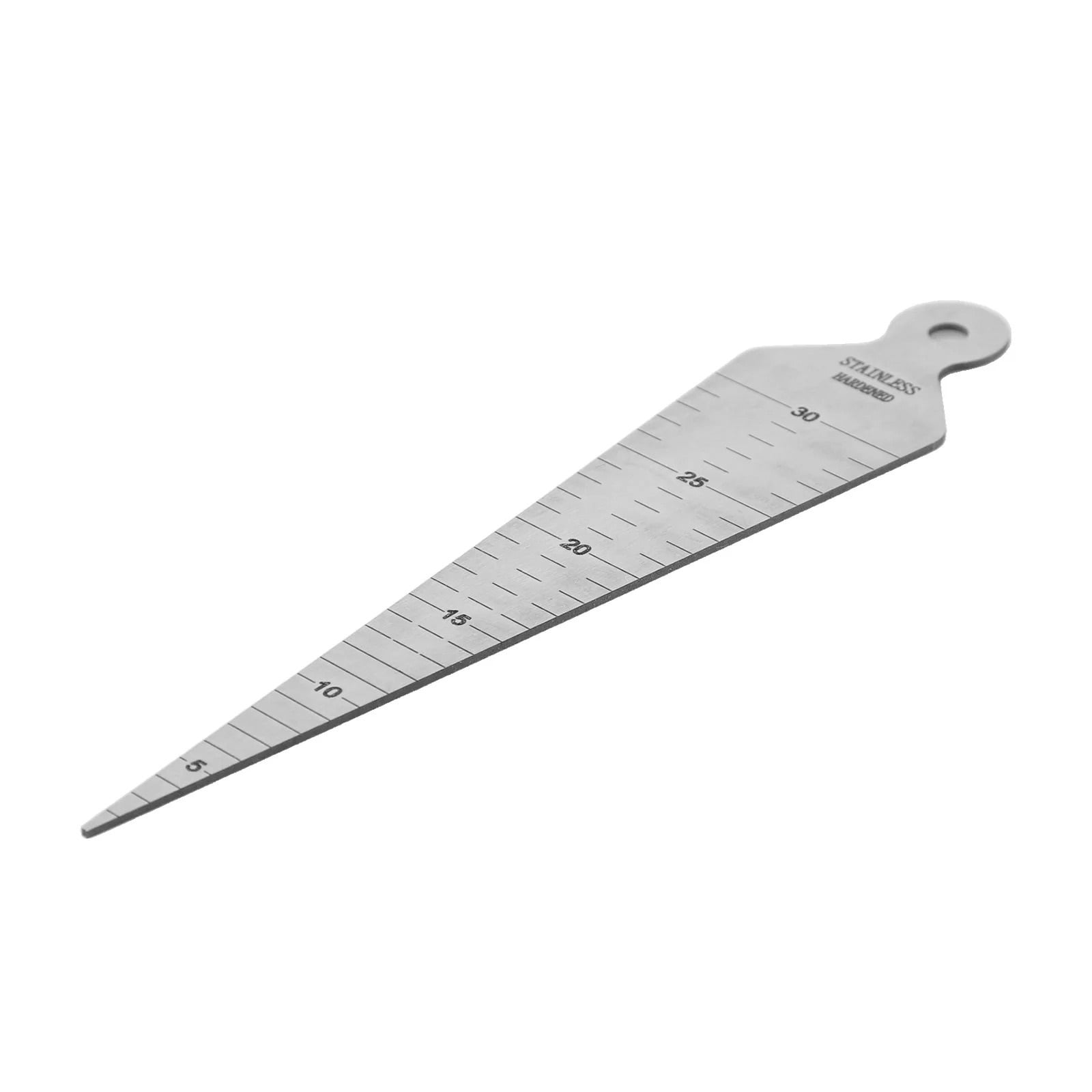 1pc 5-30mm Taper Gauge Feeler Gap Gauge Hole Measure Wedge Aperture ...