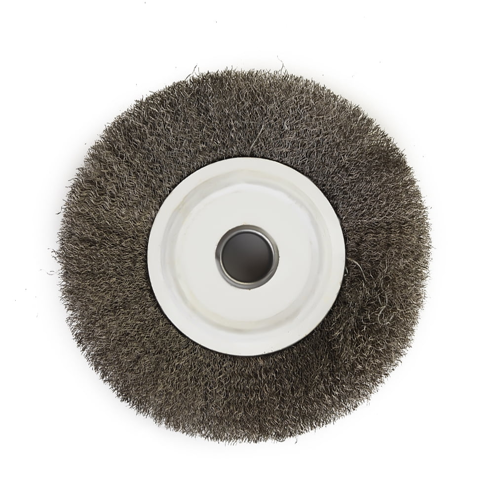 1pc 5 inch 125mm Crimped Stainless Steel Wire Wheels Brush Rotary Tool ...