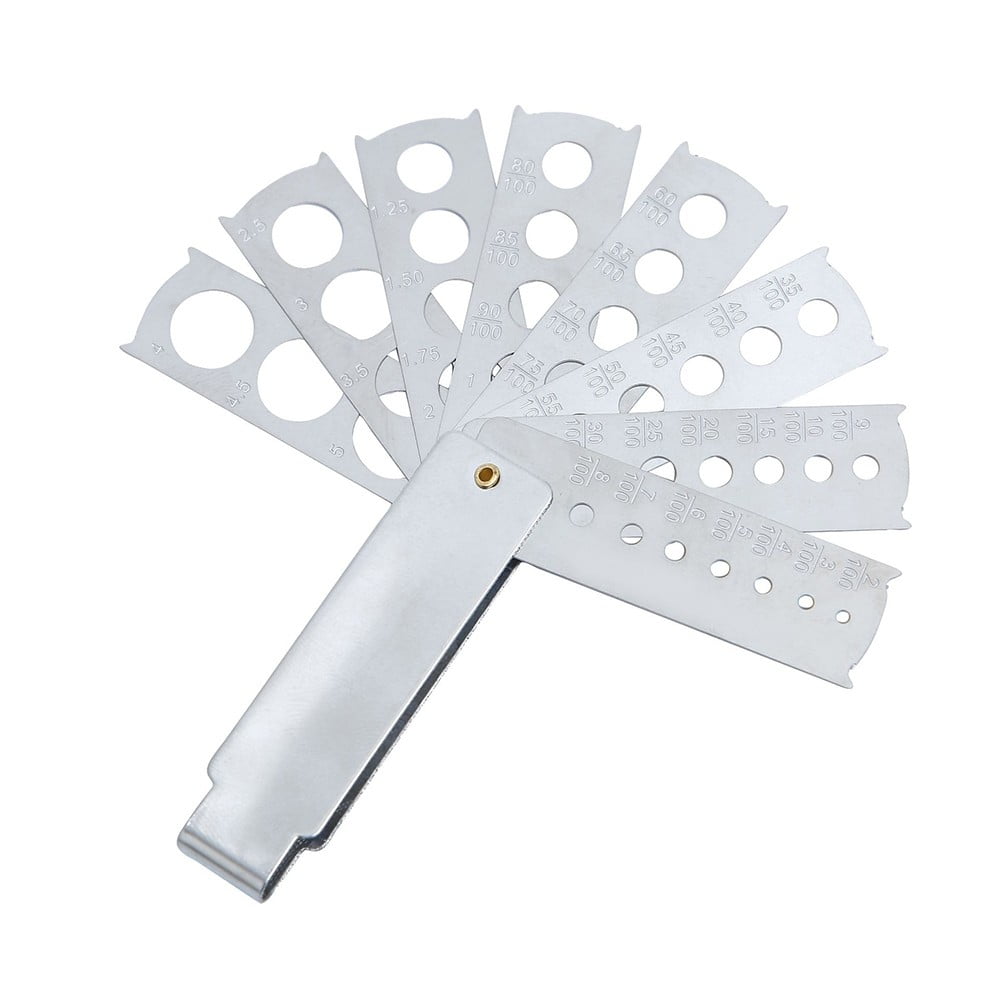 1pc 517F Diamond Gem Gauge Caliper Stone Jewelry Measuring Tool ...