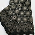 1pc 5Yards African Lace Fabric with Rhinestones High Quality Swiss ...