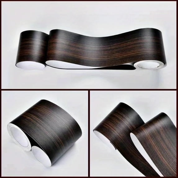 1pc 5m/196.85inch Self-adhesive Wall Trim Line Skirting Border ...