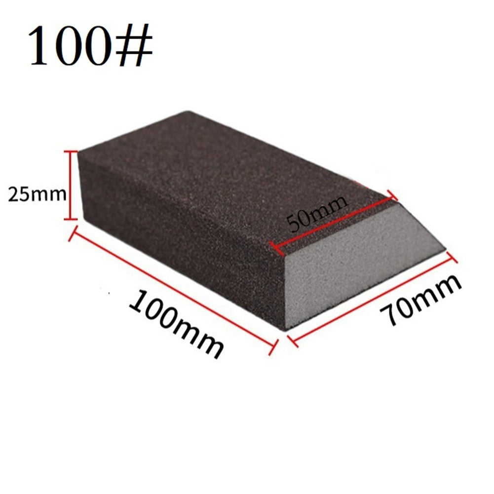 1pc 60-240Grit Wall Tile Grinding Sponge Sand Block Sandpaper Polishing ...