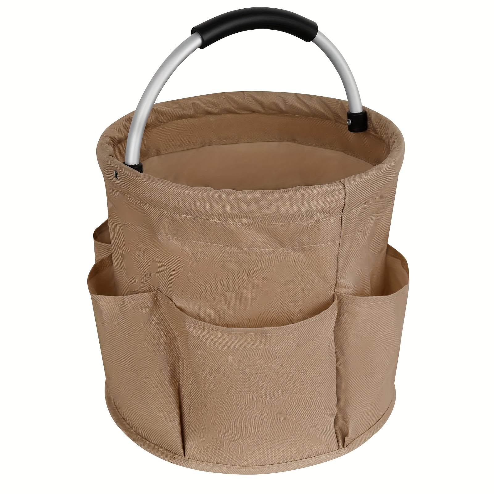 1pc 600D Oxford Cloth Bucket Tool Organizer Bag, Storage Basket With 6 ...