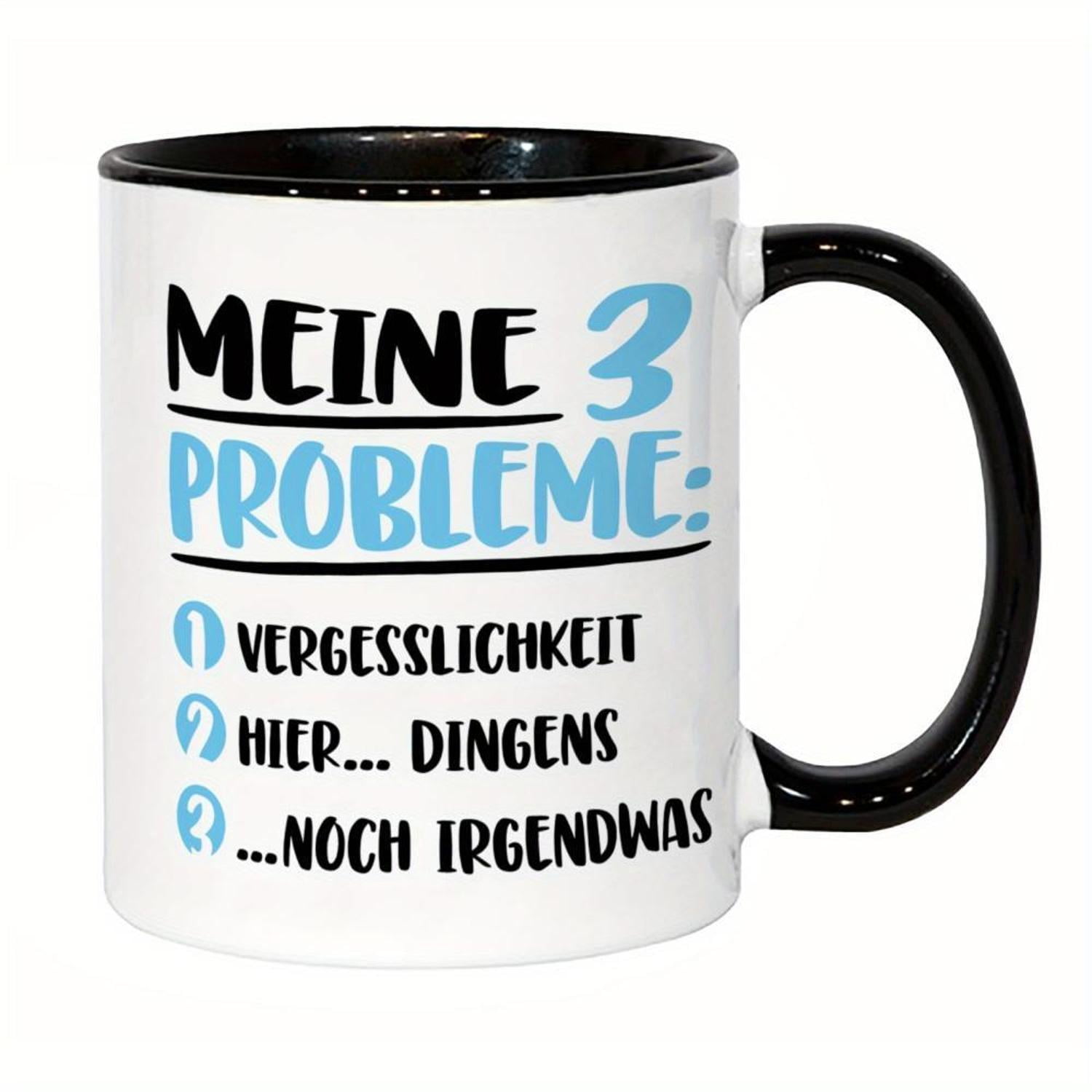 1pc 7 Color Mug 11oz 325ml Ceramic Cup Funny Microwave Holiday Present ...