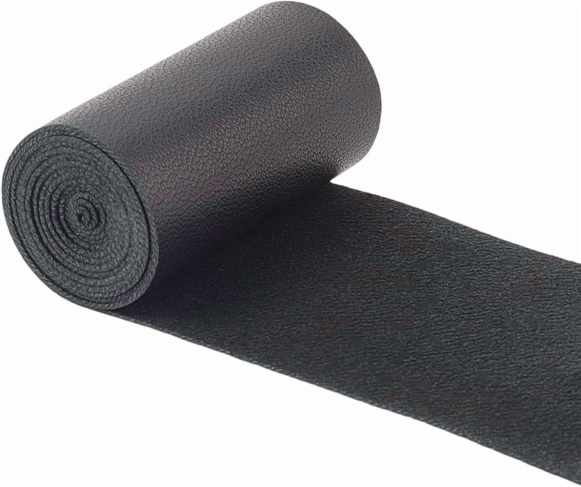 1pc 9-10m x 5cm Genuine Leather Strips Black Sheep Skin Leather Strap ...