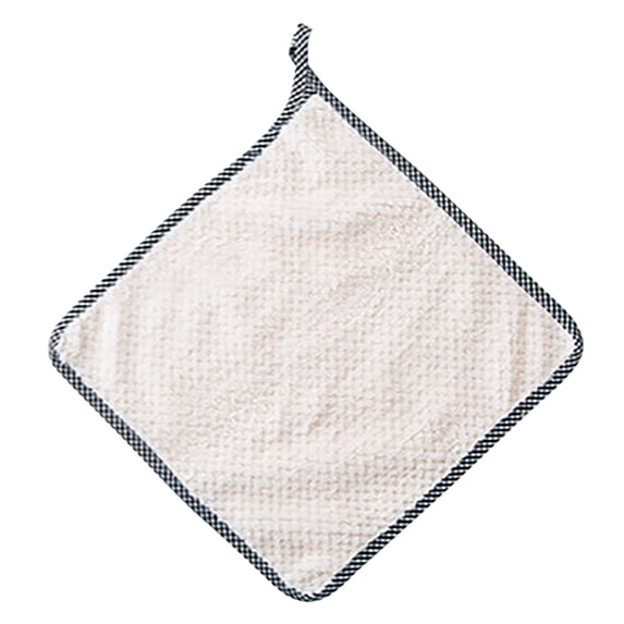 1pc 9.8" Square Hand Rag Cotton Kitchen Towels Dish Cloths Cleaning ...