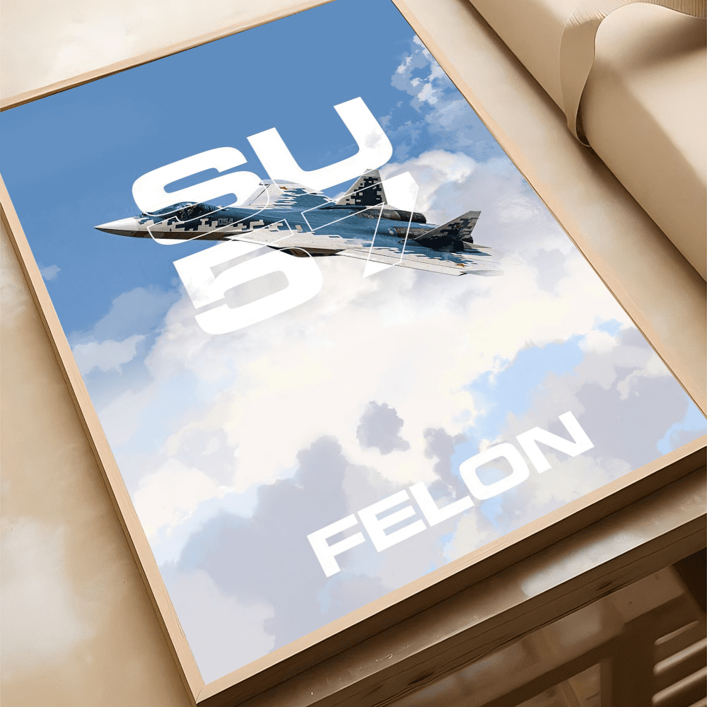 1pc A-American Fighter A10 F22 F14 F15 F16 Apache Poster Self-adhesive ...