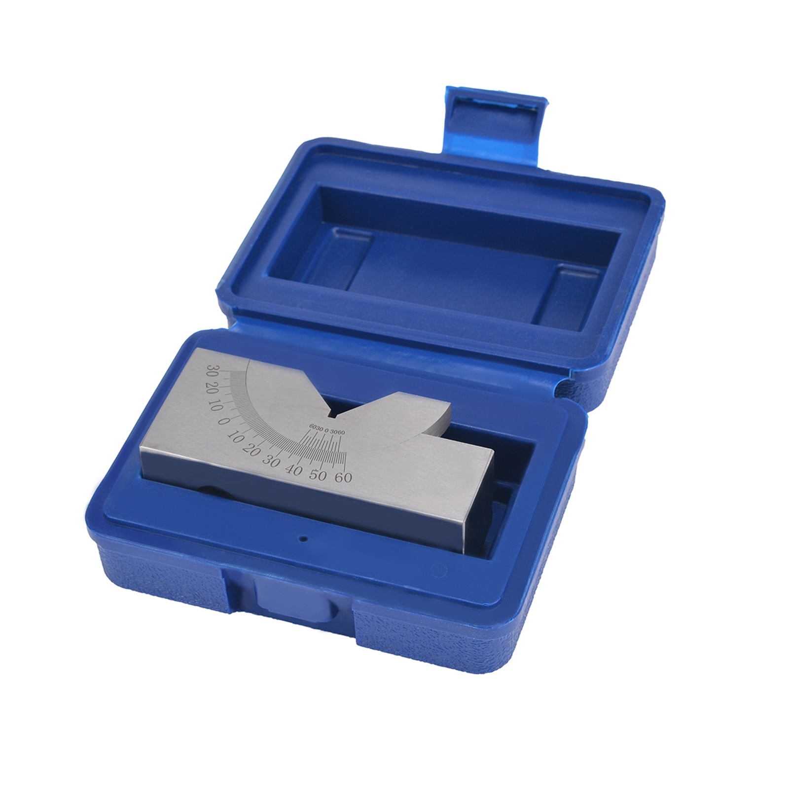 1pc Adjustable Angle V Block 0 to 60 Degree Precision Gauge, Micro ...