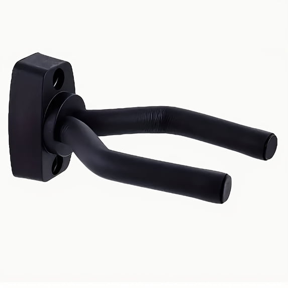 1pc Adjustable Wall-Mounted Guitar Stand, Non-Slip Sponge Holder, Easy ...