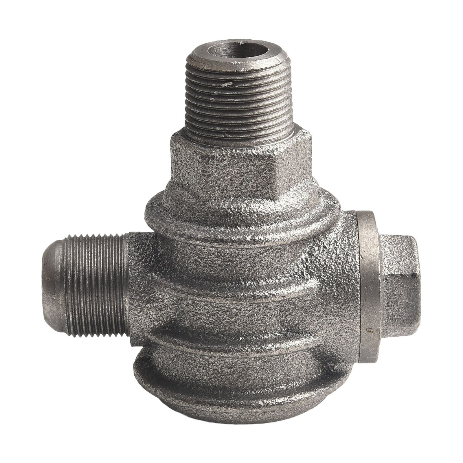1pc Air Compressor Check Valve 3-Port Cast Iron Copper Male Thread ...