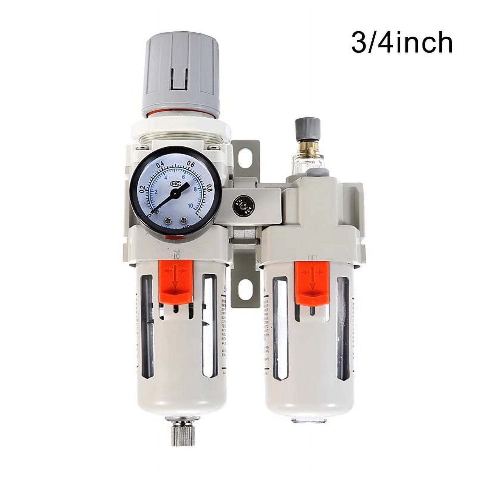 1pc Air Source Processor Compressed Air Filter Regulator Water Oil Trap ...