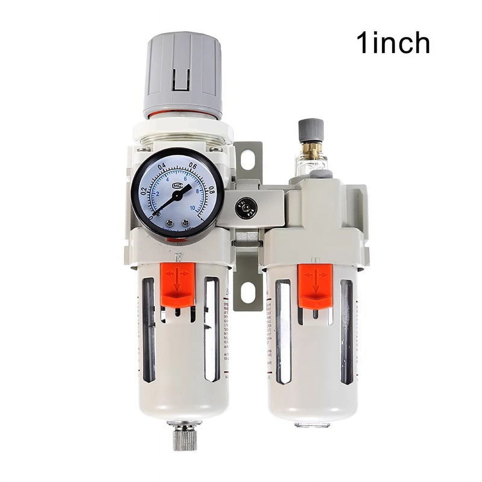 1pc Air Source Processor Compressed Air Filter Regulator Water Oil Trap ...