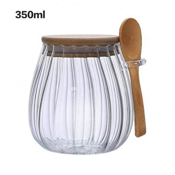 1pc Airtight Food Containers Kitchen Storage Pots Glass Jar with Lid ...