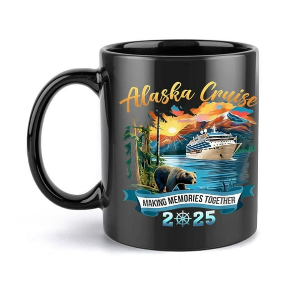 1pc Alaska Cruise 11oz Ceramic Mug with Bear Ship Design Making ...
