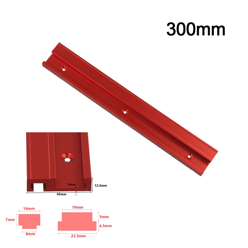 1pc Aluminum Alloy 45 Type T-Track T-slot Miter Track Fixture for ...