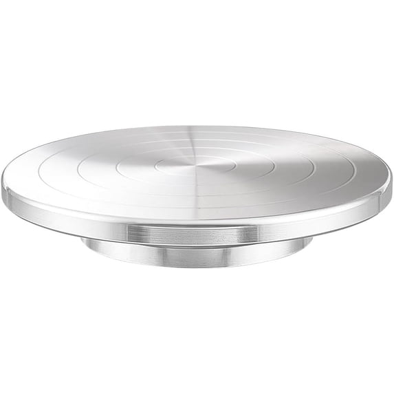 1pc Aluminum Turntable Base Table Tray Stand Baking Cake Turntable ...