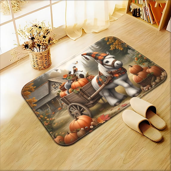 1pc Animal Group - Non-Slip Absorbent Suitable for Bedroom, Living Room ...