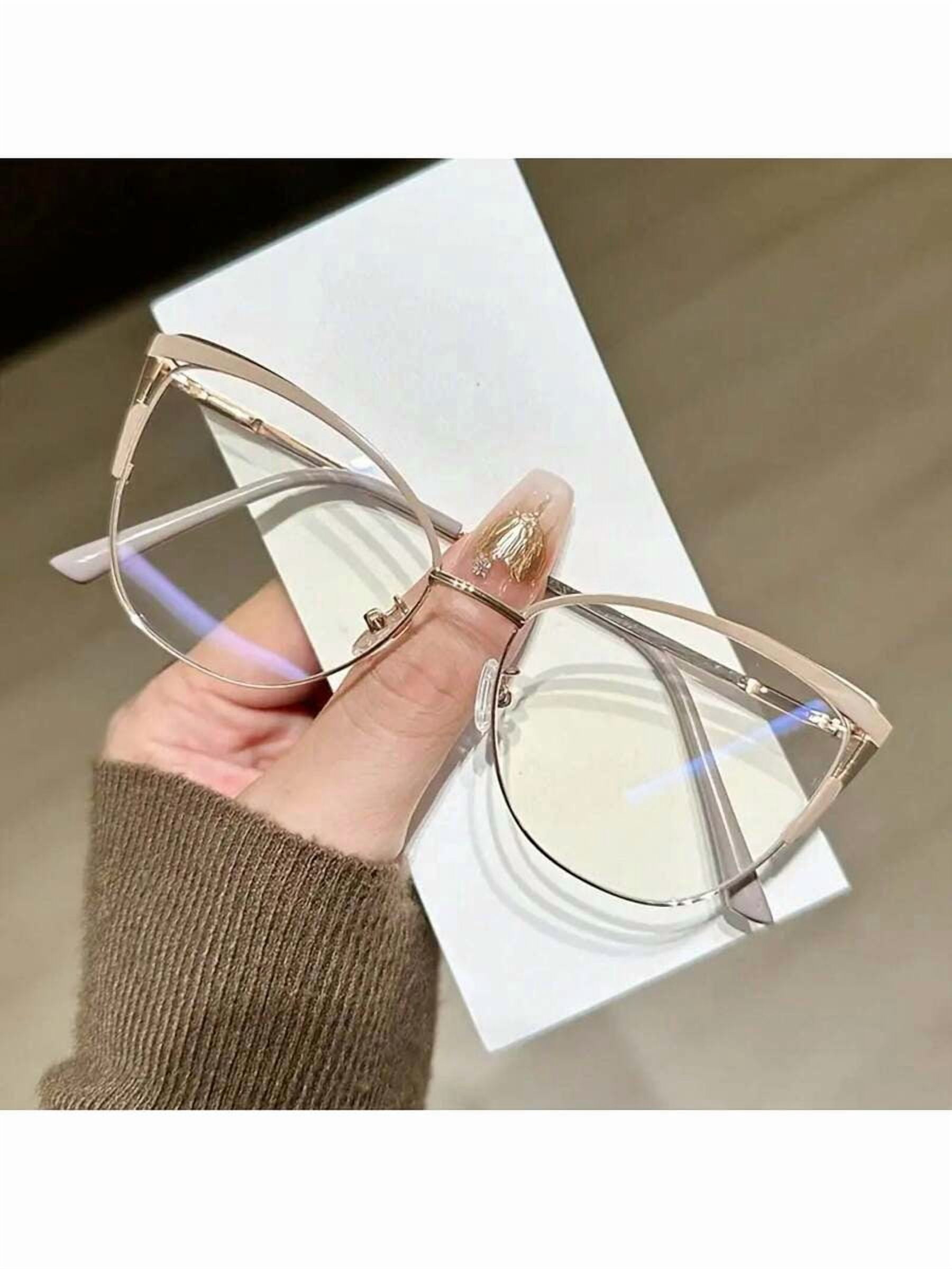 1pc Anti-Blue Light Decorative Mirror, Face-Shaping Glasses ...