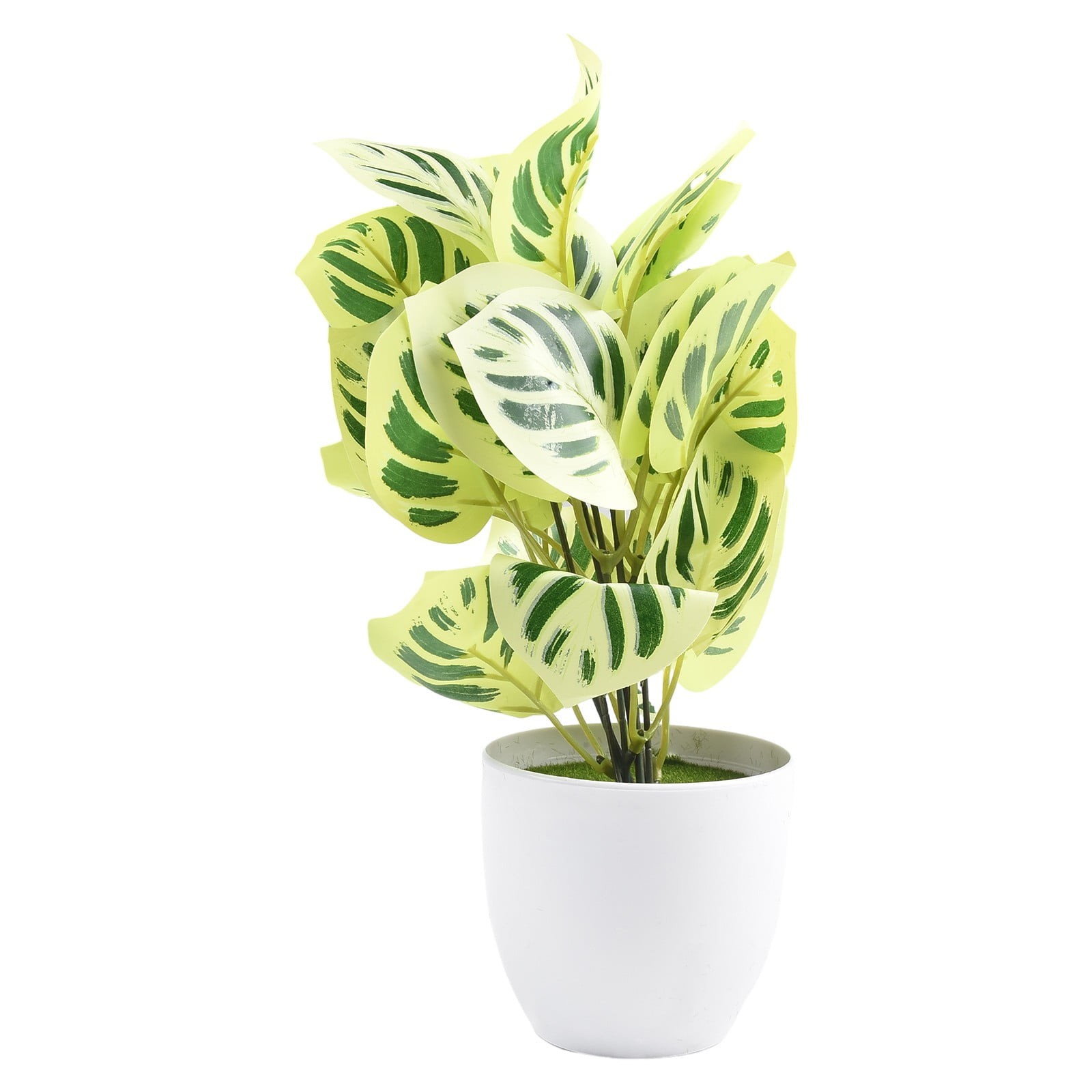 1pc Artificial Bonsai Flower Foliage Plant Potted Home Living Room ...