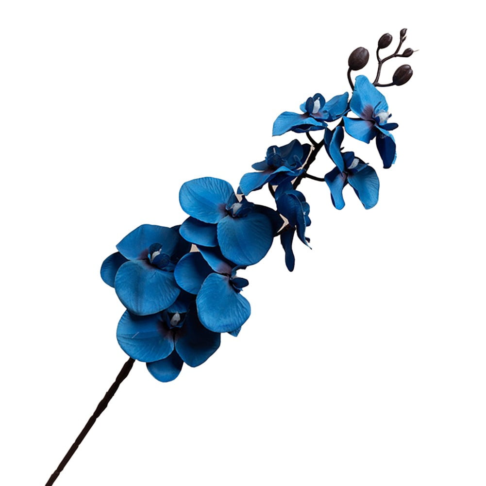 1pc Artificial Fake Silk Flower 9 Heads Lifelike DIY Phalaenopsis ...