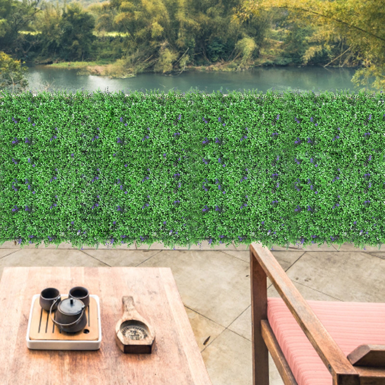 1pc Artificial Plant Panels, Artificial Hedges Panels,Simulation ...