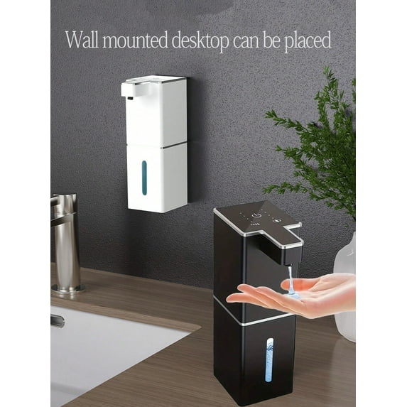 1pc Automatic Soap Dispenser Rechargeable Touchless Sensor Wall Mounted ...
