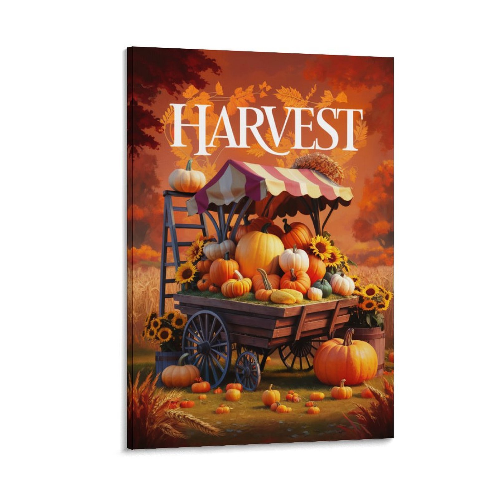 1pc Autumn Magazine Cover Art Print (BRICK) 3 Pictures Print Wall Art ...
