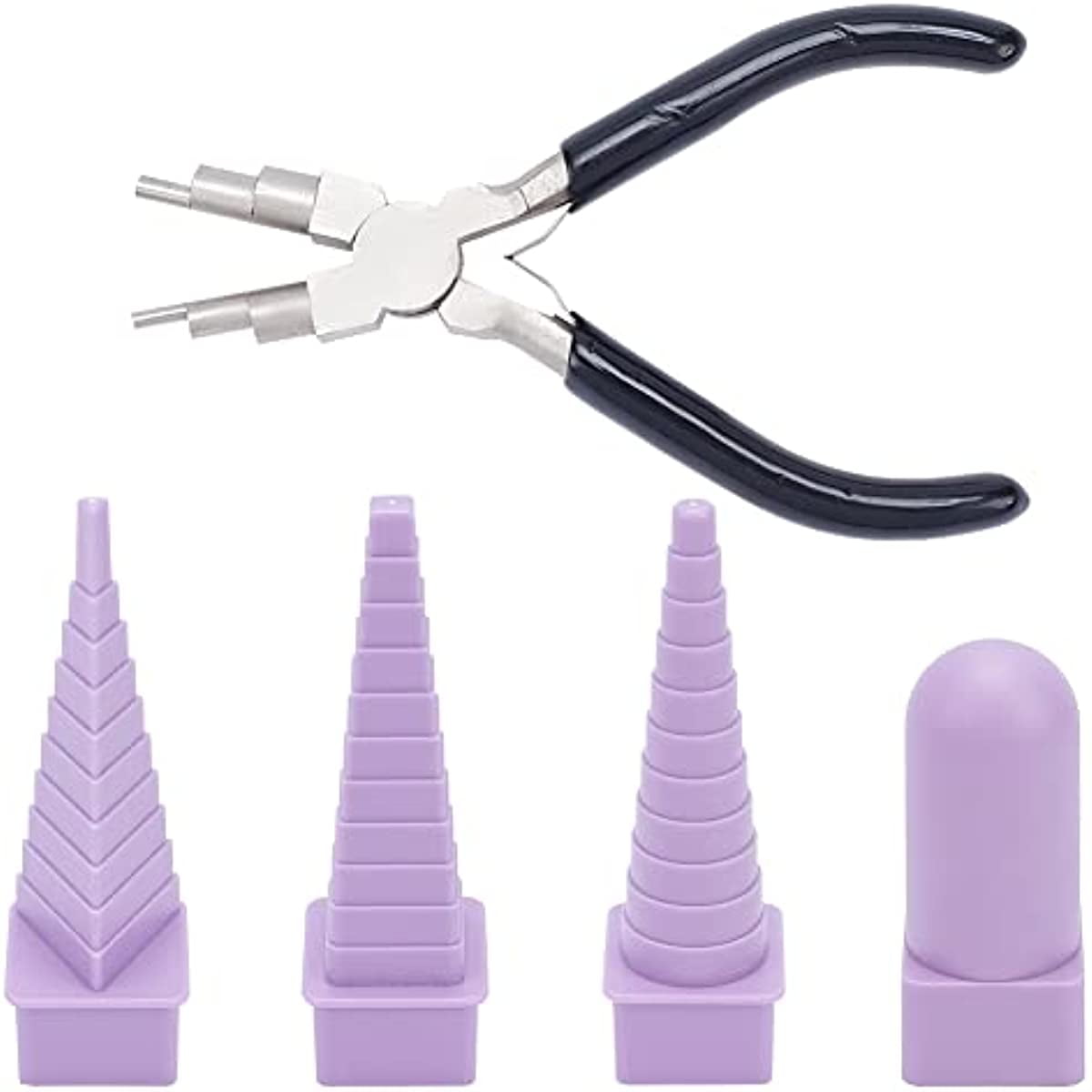 1pc Bail Making Pliers 6-in-1 Nose Pliers 5.9” Jewelry Pliers with 1 ...