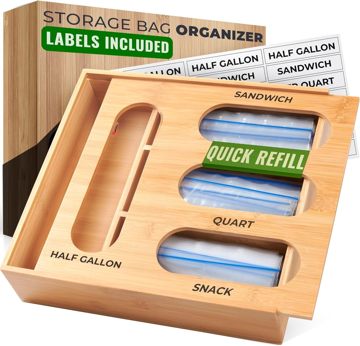 Drawer Organizer Ziploc Bags