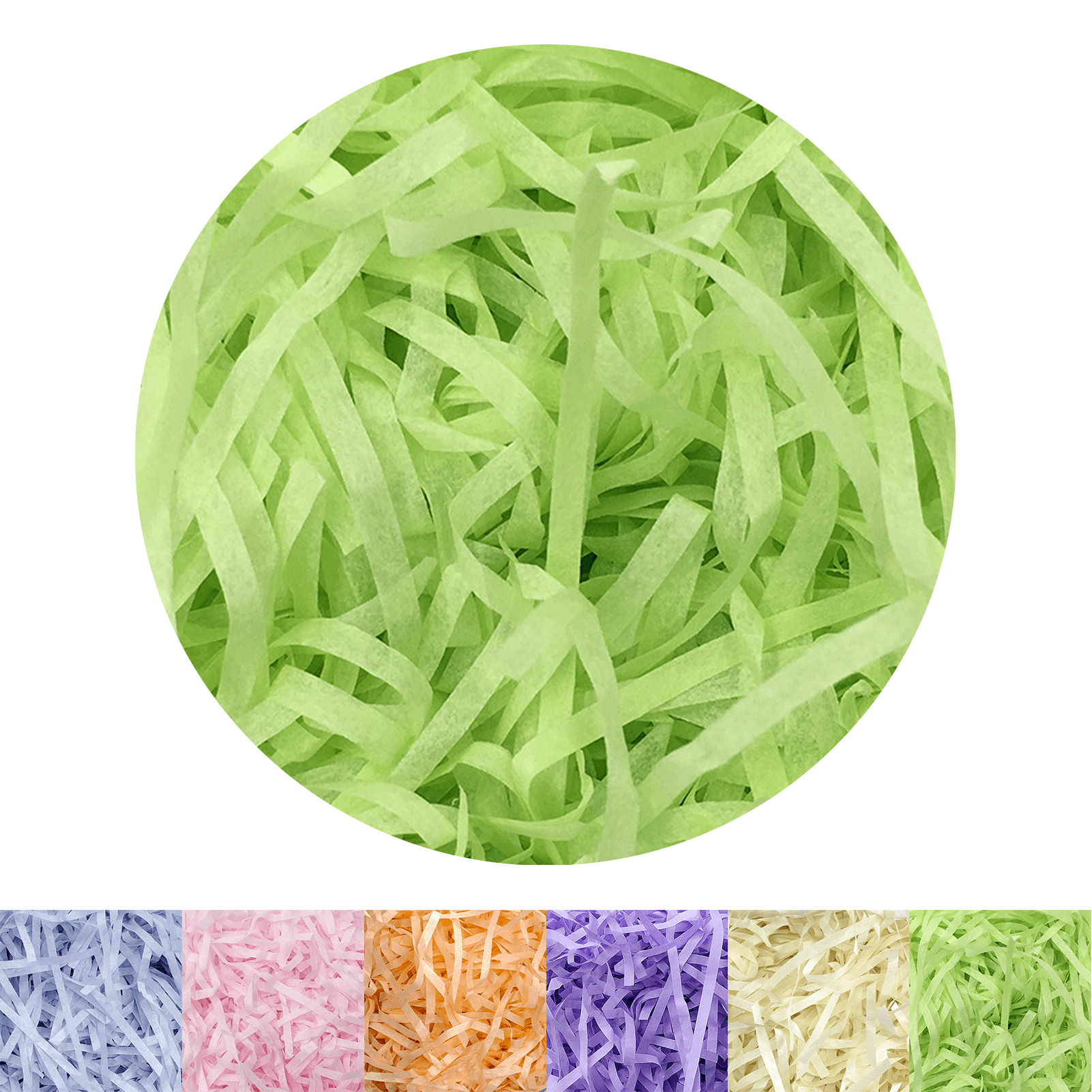 1pc Basket Grass, Crinkle Cut Tissue Paper, Recyclable Craft Shred ...