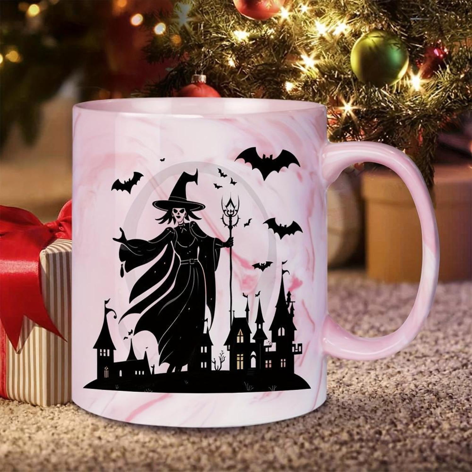 1pc Bat Ghost Coffee Mug Women 11oz Ceramic Coffee Mug Halloween Gifts ...