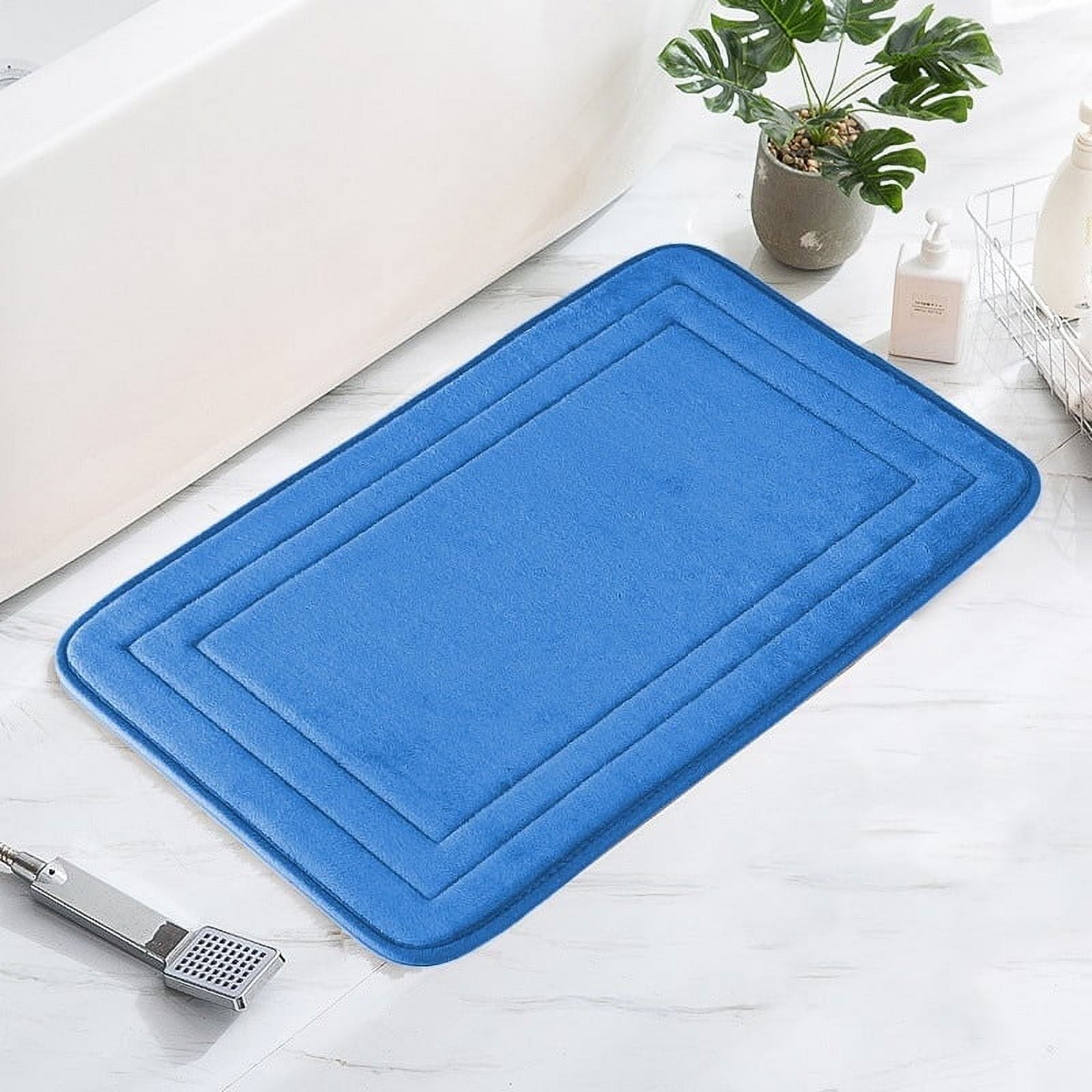 1pc Bathroom Mat Floor Mats Non Slip Carpet Shower Room Doormat Soft ...