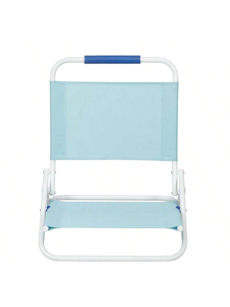 1pc Beach Sand Chair, Teal, New, Is Made Of Durable, Weather-Resistant ...