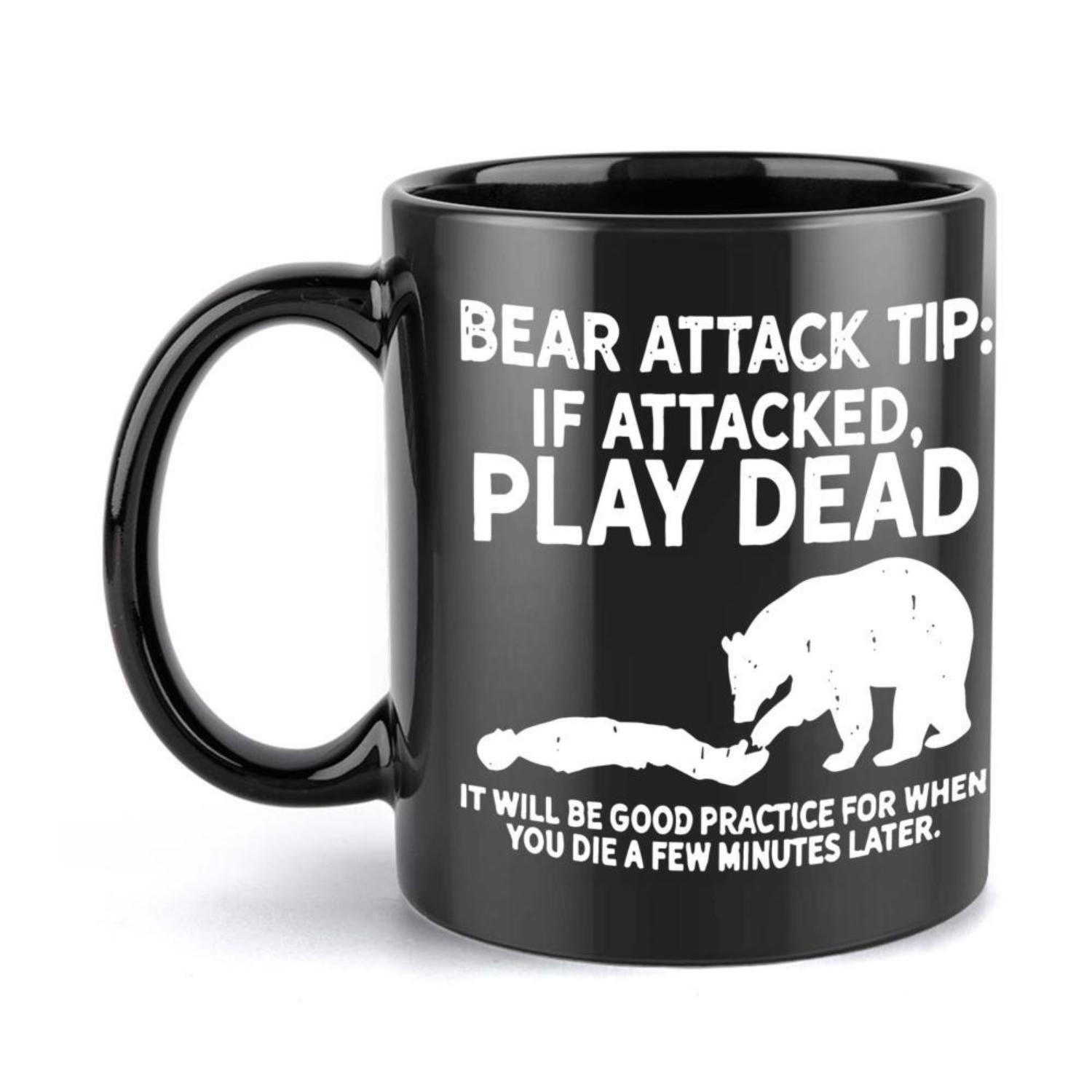1pc Bear Playdead funny mug 11oz ceramic cup coffee cup decorative cup ...