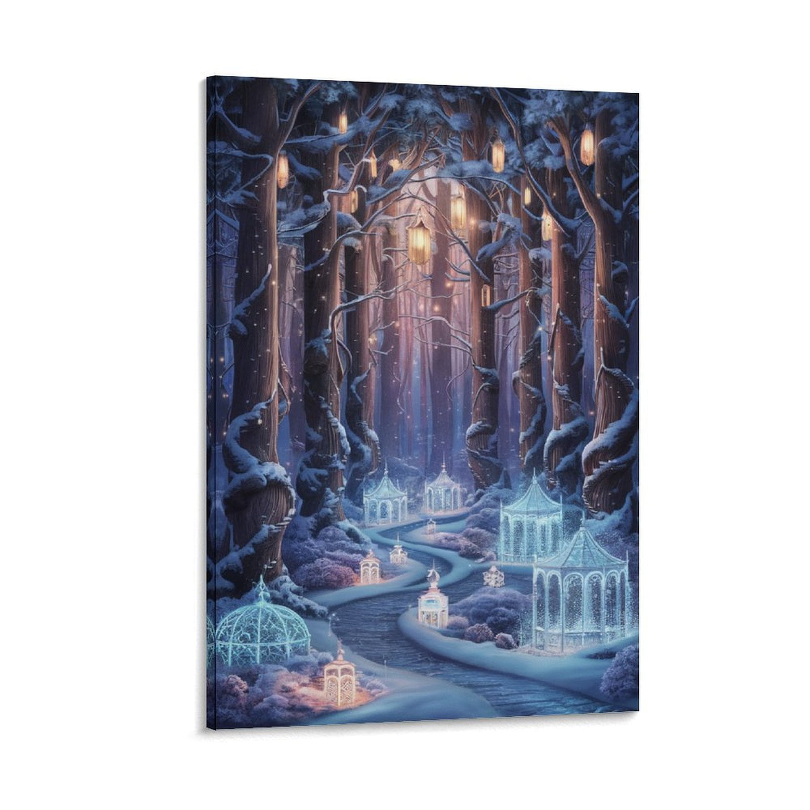 1pc Beautiful Fairy Tale World 2 Pictures Print Wall Art With ...