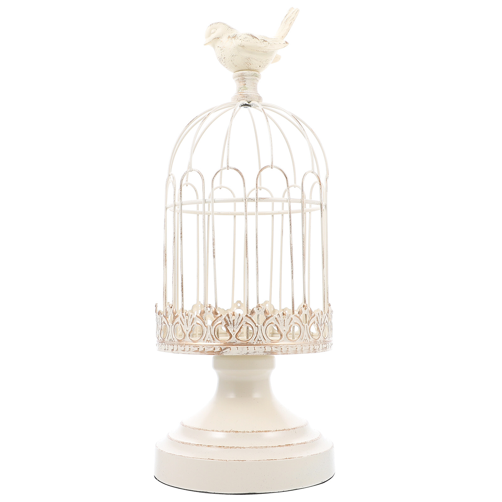 1pc Birdcage Candle Rack Birdcage Shape Candlestick Wrought Iron ...