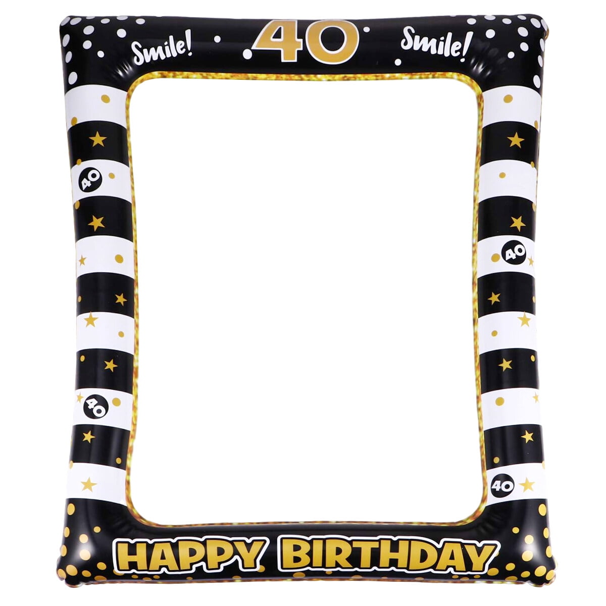 1pc Birthday Inflatable Photo Frame Festival Photo Props Party Supply ...