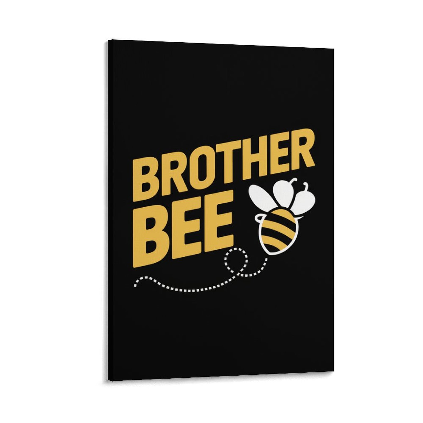 1pc Brother Bee Family Matching Bro 4 Pictures Print Wall Art With ...