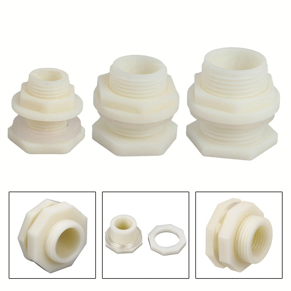 1pc,Bulkhead Fitting Rain Bucket,Universal,Seal Water Tank Connector ...