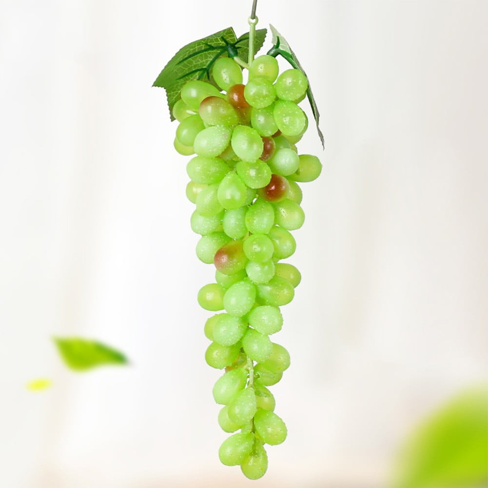 1pc Bunch Grape Artificial Fruit Food Lifelike Fake Fruits Plant 85 ...