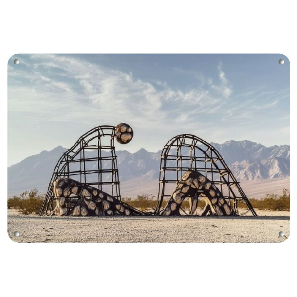 1pc, [ Burning Man Inspired Metal Tin Sign] Burning Man Inspired Inner ...