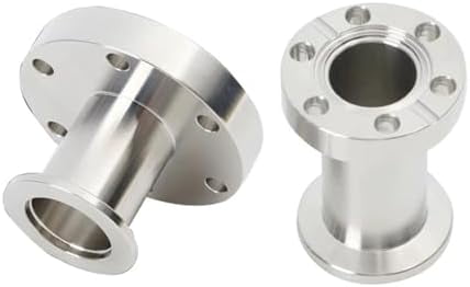1pc CF Vacuum Adapter KF Flange CF Variable Diameter KF Flange Conversion Flange CF16/CF35/CF63 ...