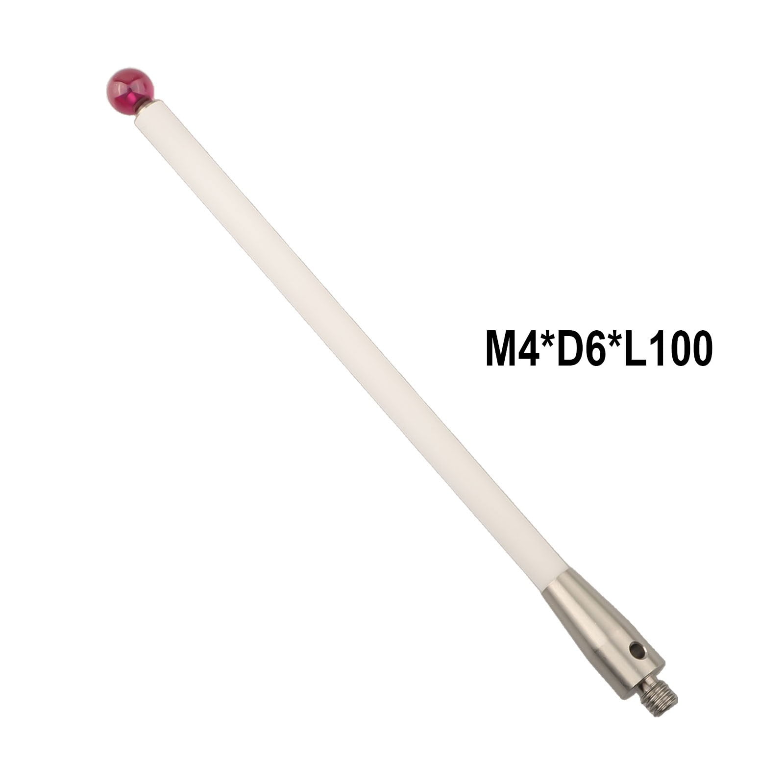 1pc CMM Touch Probe CNC Probe 6mm Stylus Ruby. Ball Porcelain Shaft 50 ...