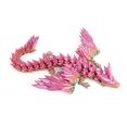 1pc Candy Color Size: 22cm 3D Printed Flying Dragon Joint Dragon Egg ...