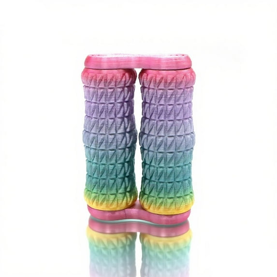 1pc Candy Color Size: 5.6*2.8*8.1cm 3d Printed Portable Double Roller ...