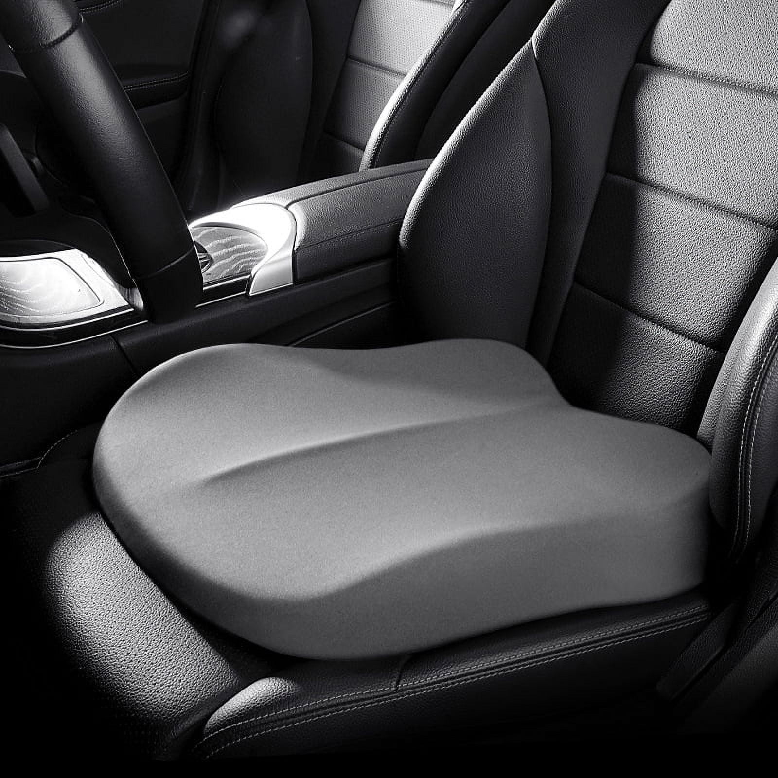 1pc Car Booster Seat Cushion, Memory Foam Height Seat Protector Cover ...