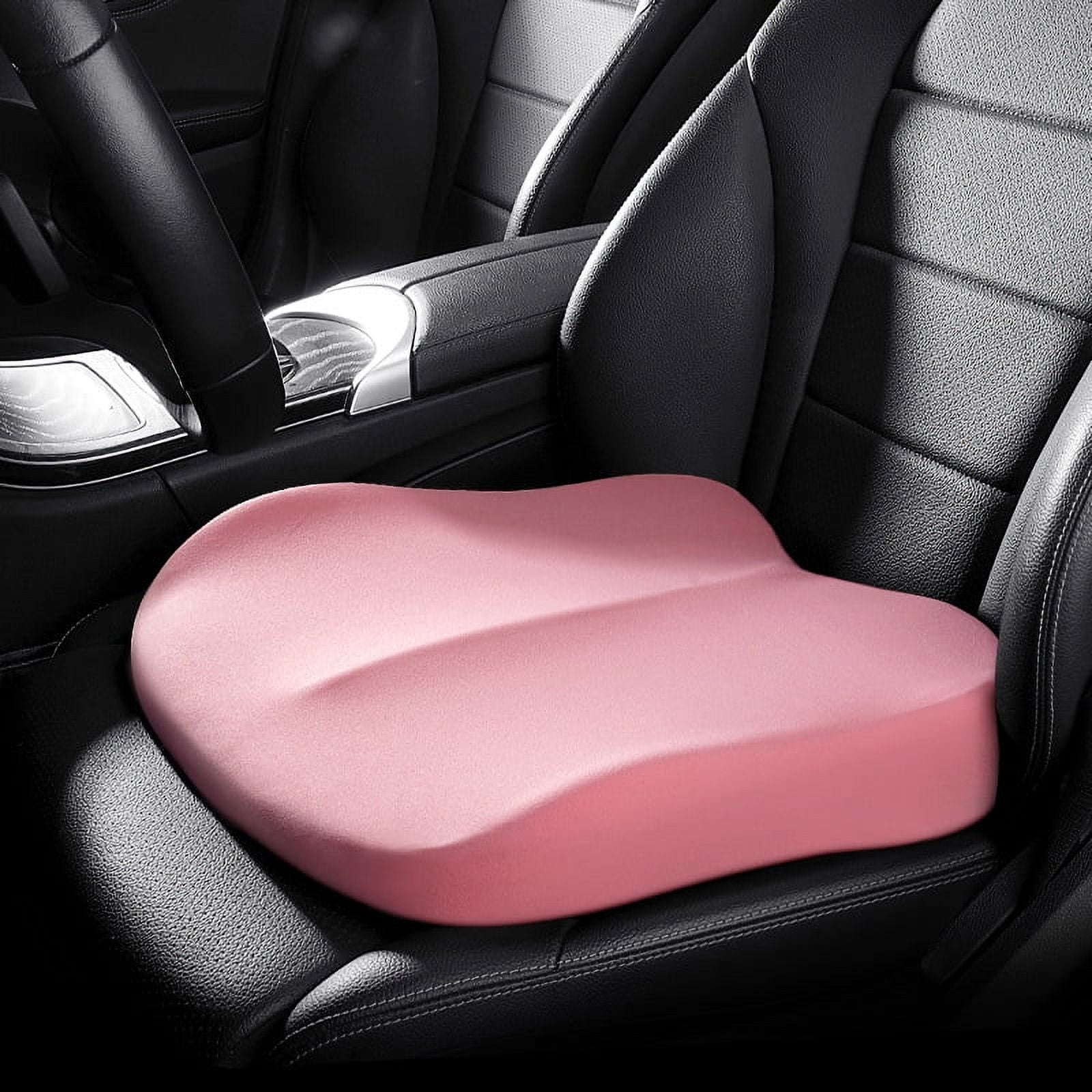1pc Car Booster Seat Cushion, Memory Foam Height Seat Protector Cover ...