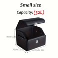 1pc Car Trunk Organizer with Lid, Collapsible Car Trunk Storage ...