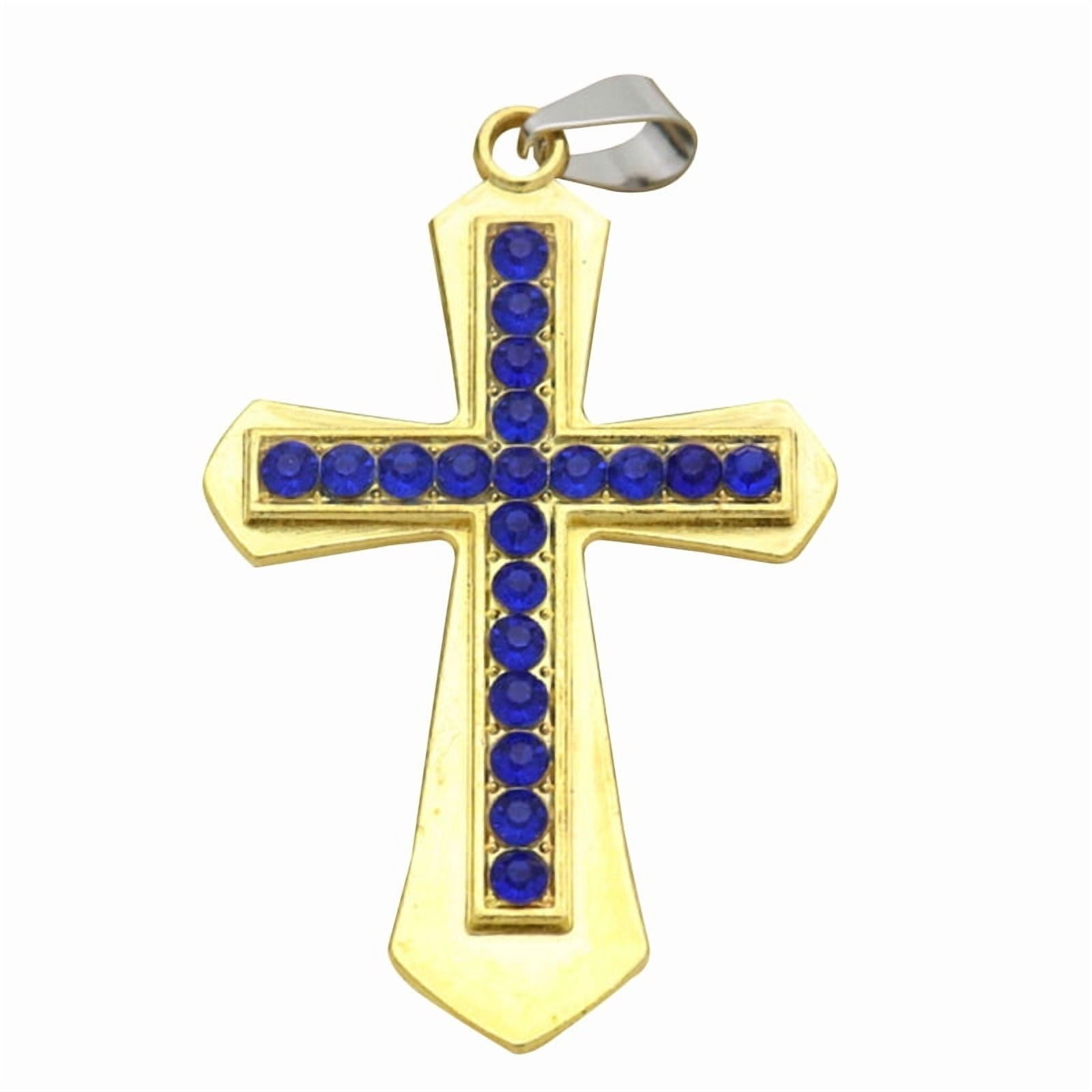 (1pc) Catholic Christ Jesus micro-inlaid color-preserving keychain ...